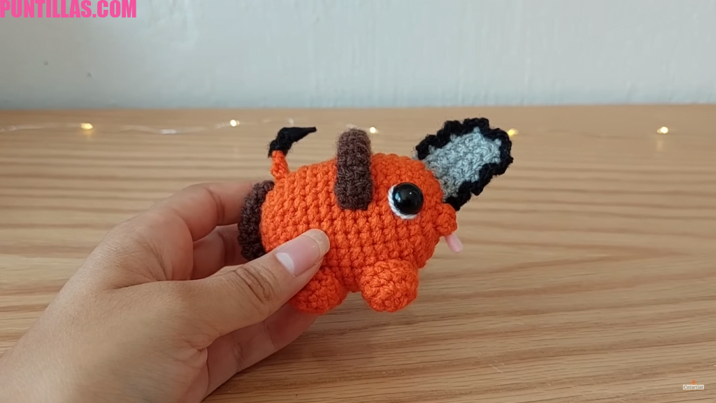 Pochita Chainsaw man - Crochet Amigurumi